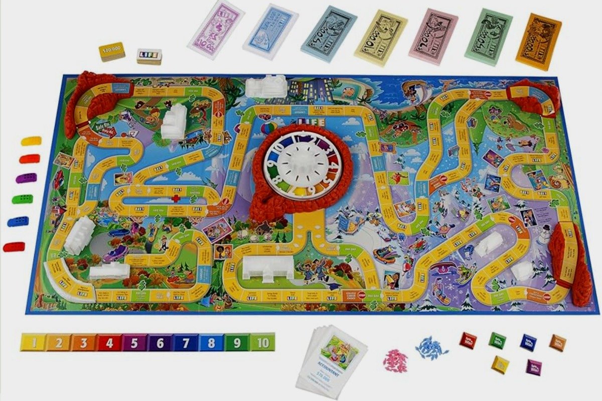 The Game of Life Rules and Instructions (Shop Life Board Game) - Miexto ...