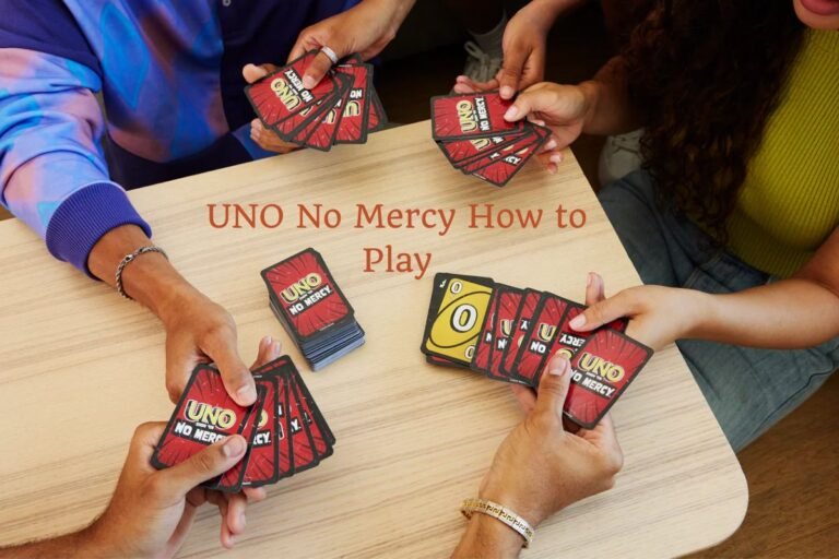 The UNO No Mercy Rules And Cards - Miexto Card Games