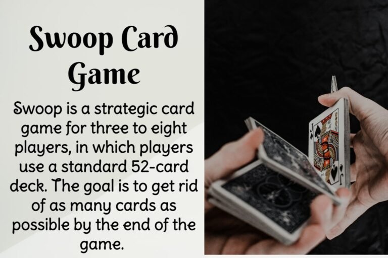 About The Swoop Card Game (Swoop Rules & Cards) - Miexto Card Games