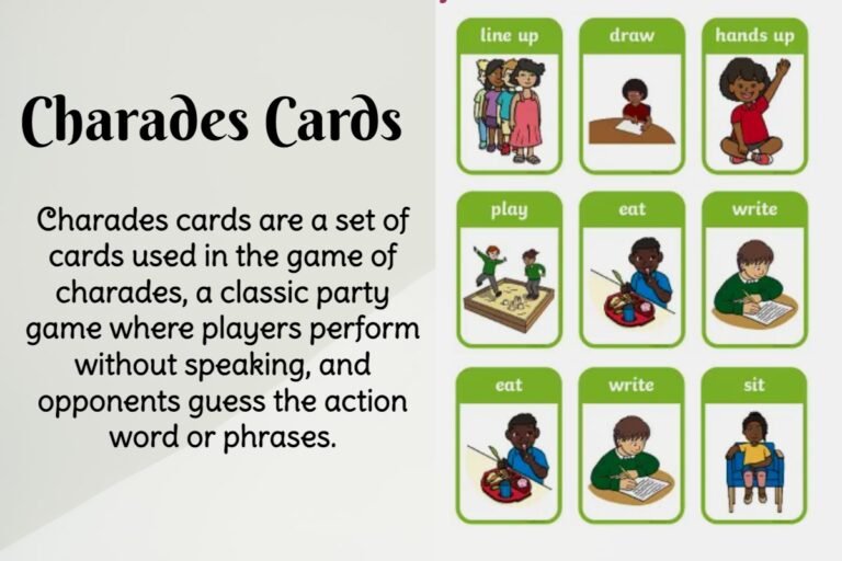 Charades Cards & Words/Phrases - Miexto Games