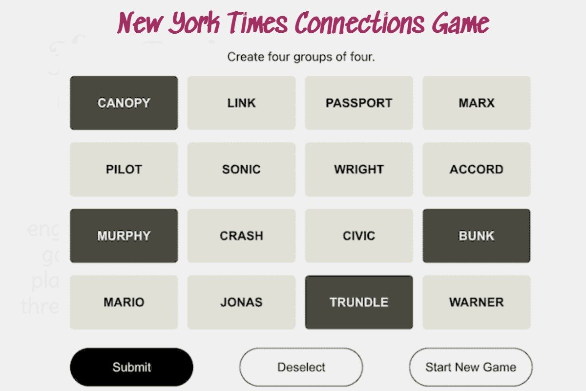 Connections Game Rules & Instructions - Miexto - Bringing Joy And ...