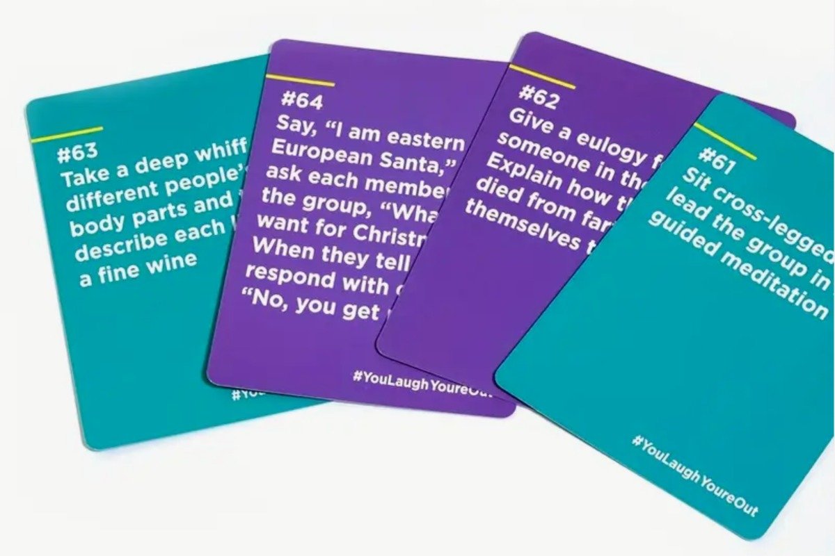 About You Laugh You're Out Game - Miexto Games