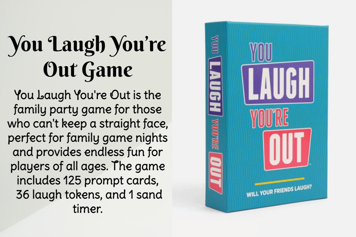 About You Laugh You're Out Game - Miexto Games